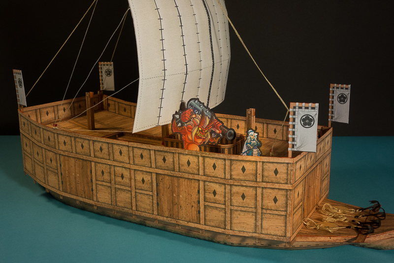 Samurai Fleet Builder - Papierschnitzel | ASIA | SHIPS | ASIA | SHIPS | DriveThruRPG