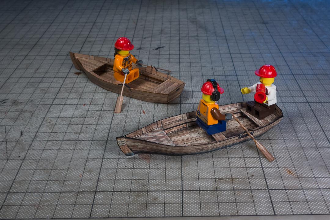 Lego Rowboat