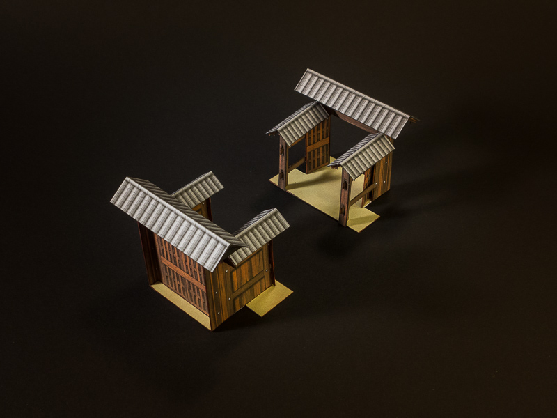 Samurai Castle Builder: Gates and Walls - Papierschnitzel | ASIA ...